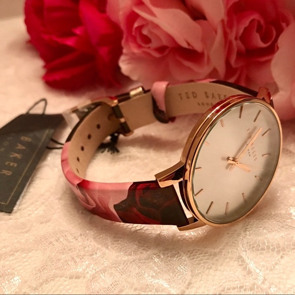 Ted Baker London | Accessories | Ted Baker Roses Patent Leather Strap ...